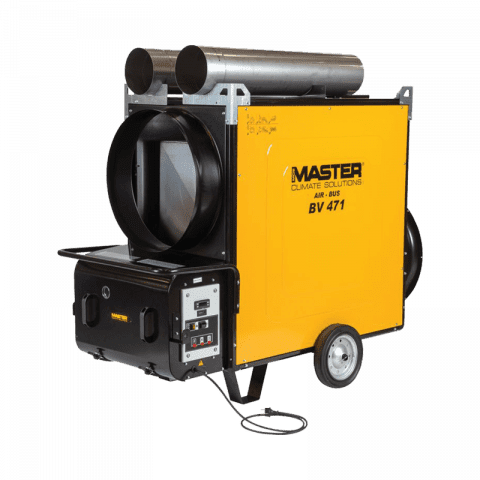 136kW Air Bus Indirect Diesel Oil Heater - Airway Climate Hire & Sales